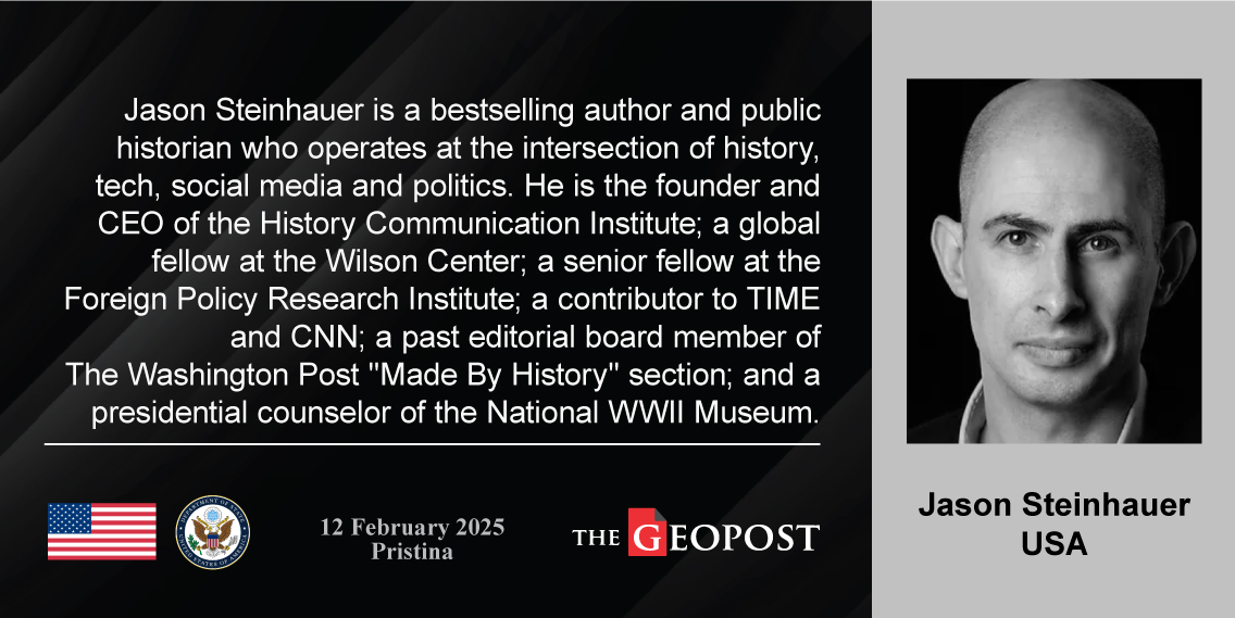 Balkan Disinformation Summit, Pristina 2025, Jason Steinhauer (USA ...